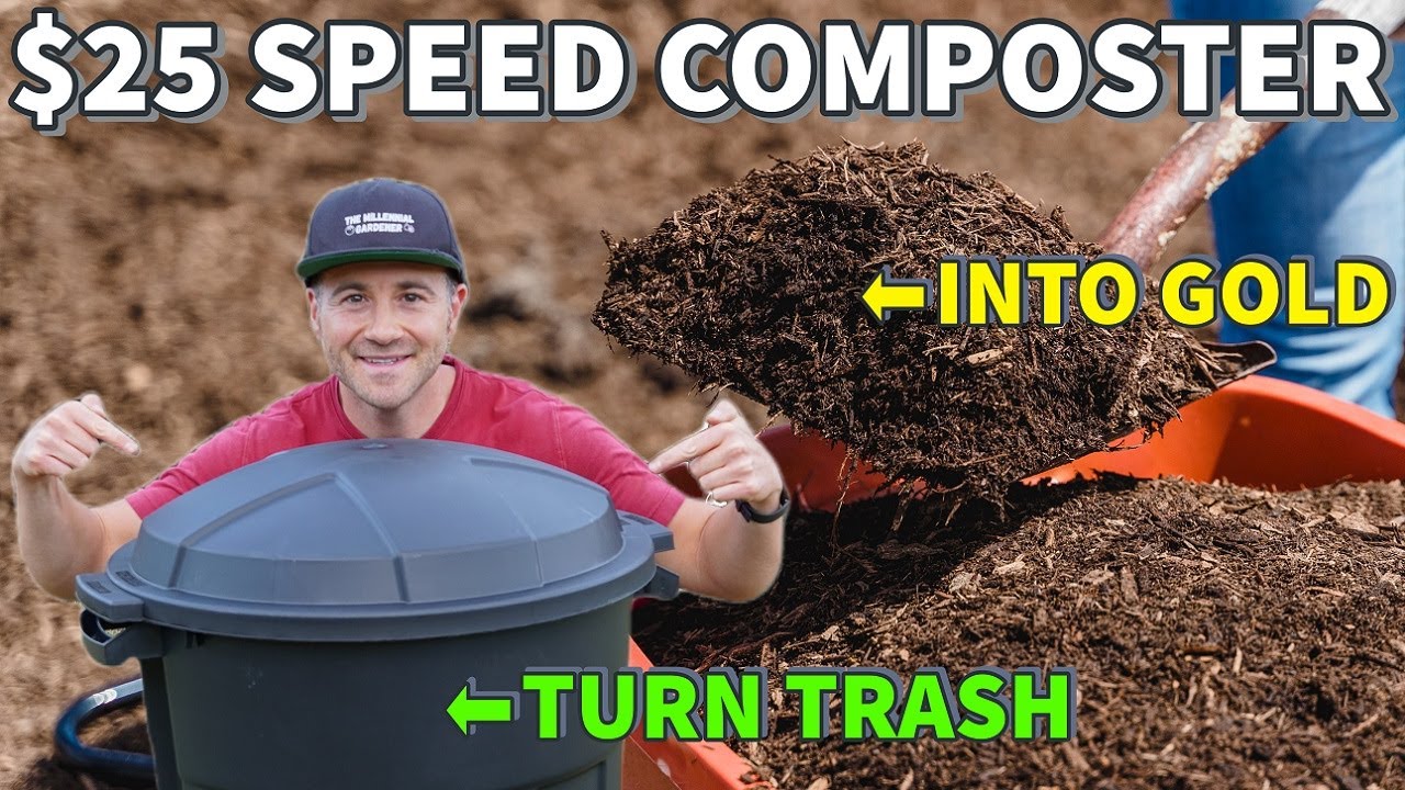 Gardener’s Video Hits 1M Views as He Converts Trash Can into a “Speed ...