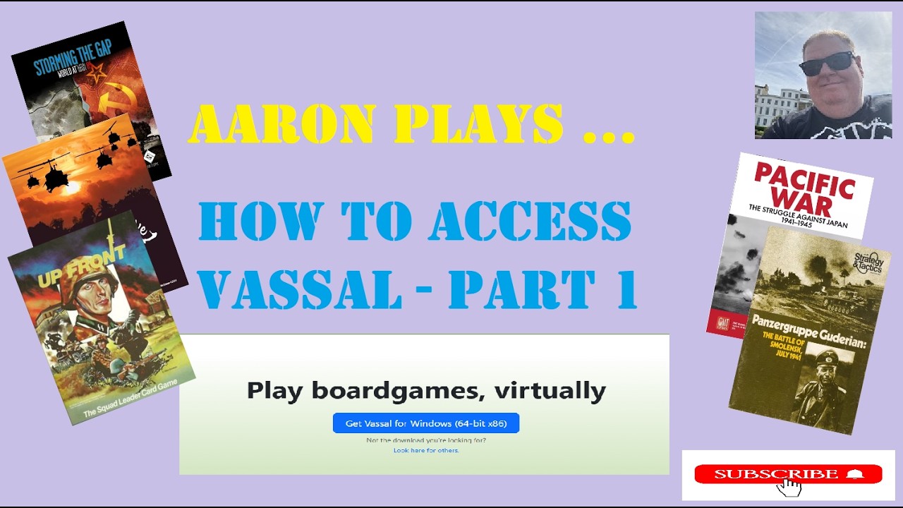 HOW TO - ACCESS VASSAL - Playing Board Games on your Computer