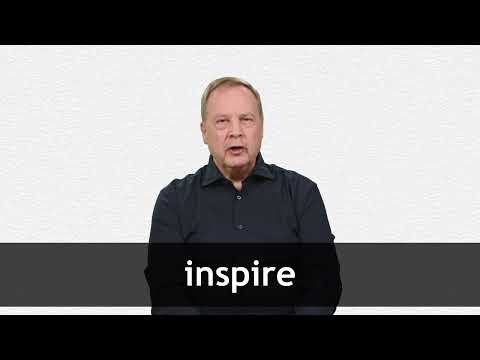 INSPIRE definition and meaning | Collins English Dictionary