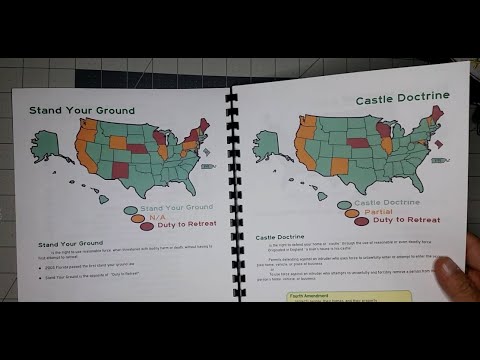 Stand Your Ground Laws vs. Castle Doctrine - Maps of 2A