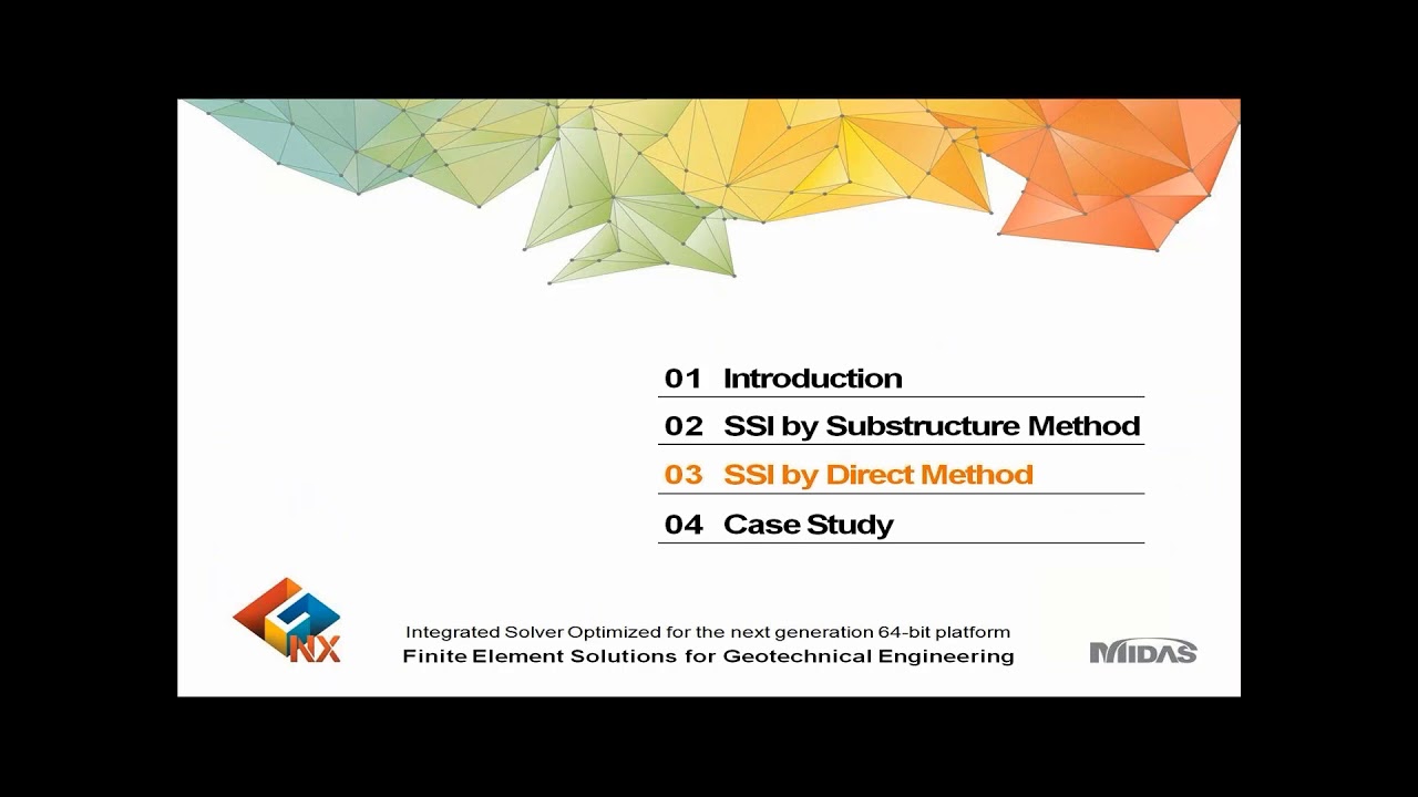 [MIDAS Geotechnical Training] Soil Structure Interaction for Piled Raft Foundation