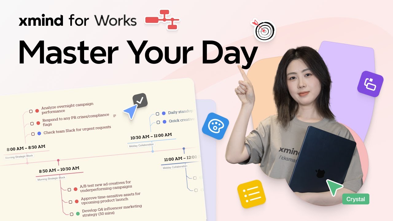 How to Boost Productivity with Smart Daily Schedules & Tasks | Xmind for Work 01