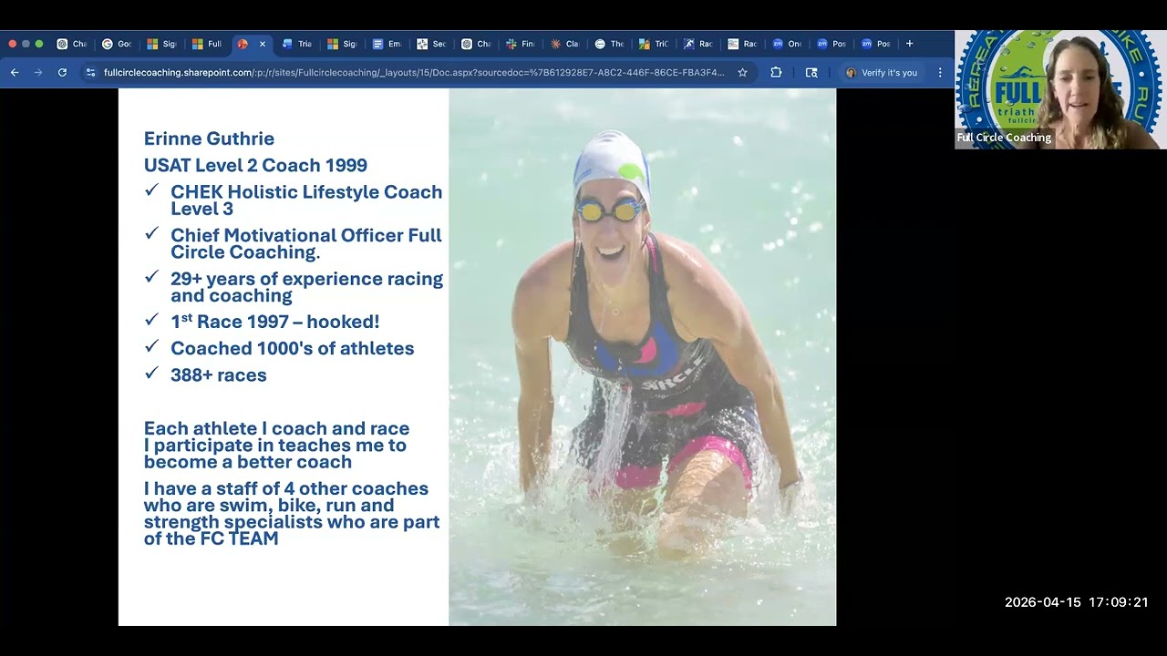 Las Olas Triathlon race clinic webinar - 4.15.26 - Full Circle Coaching