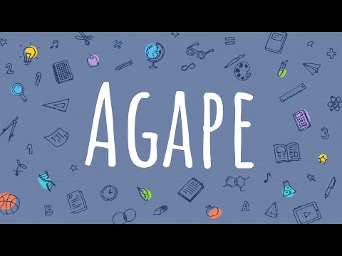 Agape meaning in Urdu/Hindi | Word of the Day | English Vocabulary