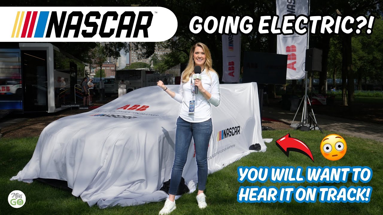 ALL ELECTRIC NASCAR First Look : EV RACING