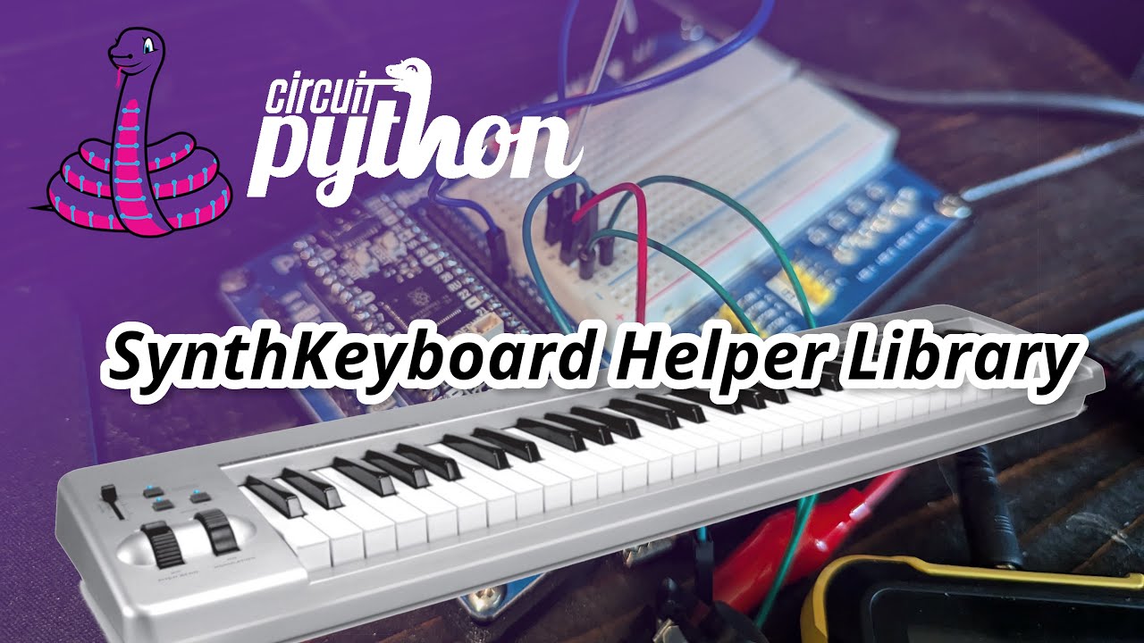 CircuitPython Synth Keyboard Helper Library