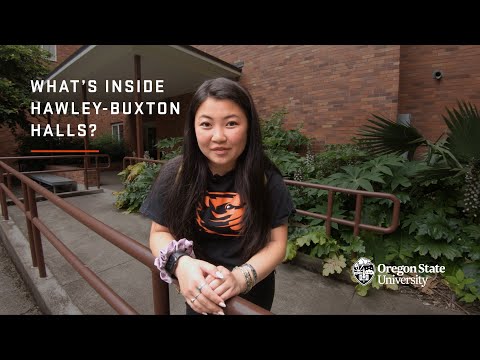 What's inside Hawley and Buxton halls?