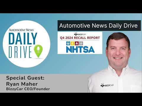Automotive News' Daily Drive Podcast: BizzyCar Q3 Recall Report