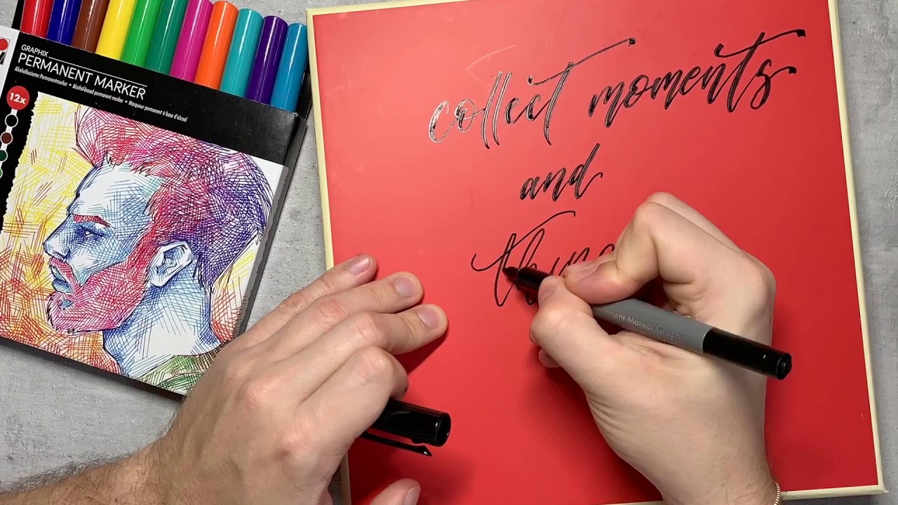 Permanent Marker Graphix set “Once Upon a Time” – Bregli.com.mk