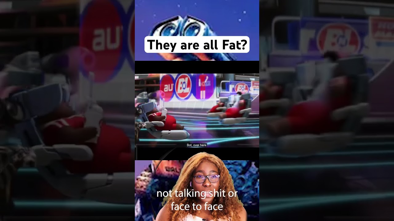 Humans Become Fat In The Future? || Wall-e Reaction #shorts #disney