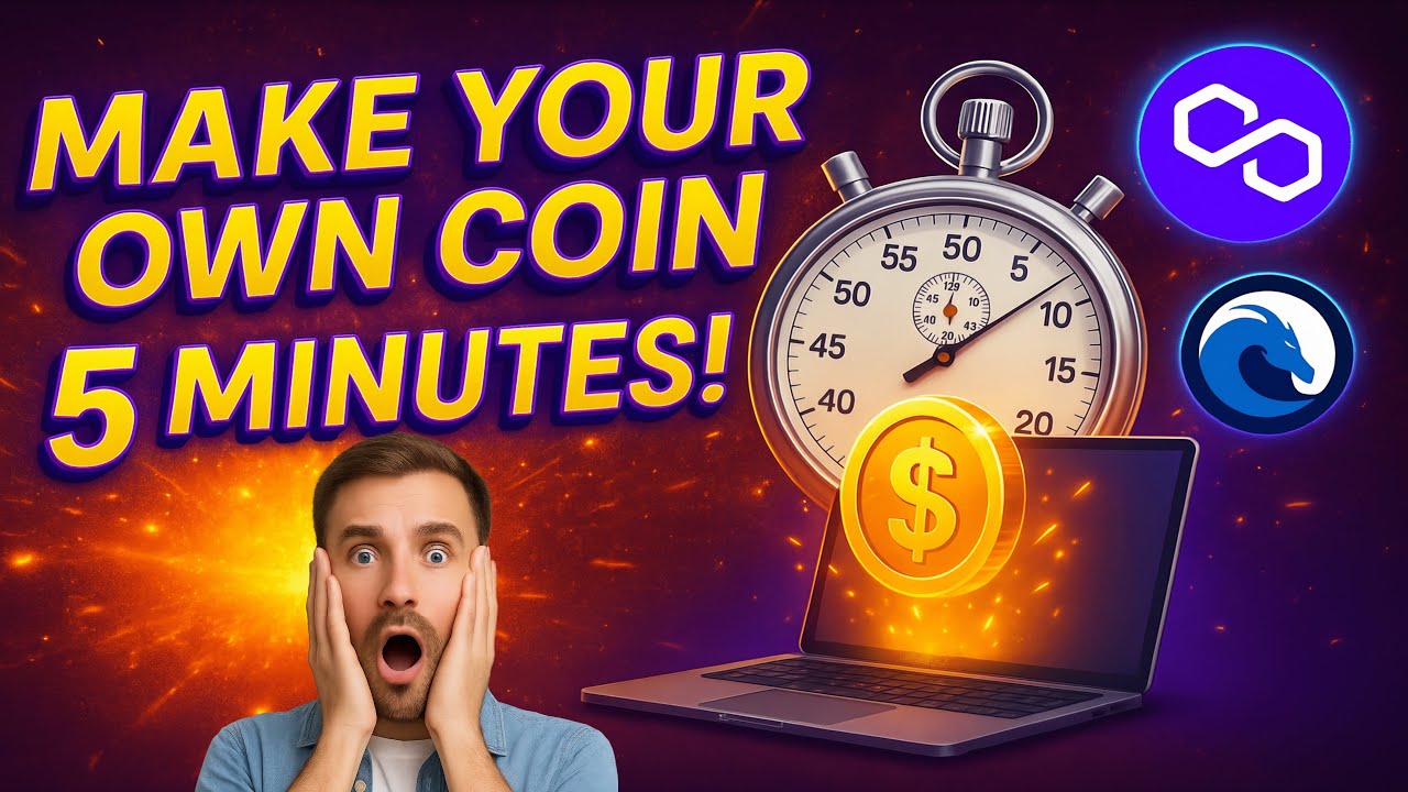 🚀 Create Your Own Crypto Coin in 5 Minutes (No Coding Needed!) 💰🔥