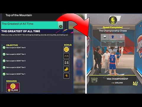 NBA 2K25 How to UNLOCK GOAT JERSEY and UNLOCK DOUBLE REP! (Full STEP by STEP GUIDE)