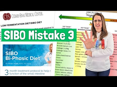 SIBO Mistake 3 - "SIBO Diets" (Low FODMAP, SCD, Low Fermentation)