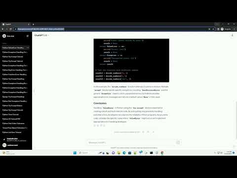 try except python valueerror