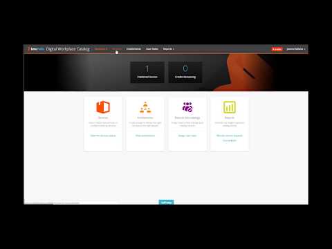 BMC Digital Workplace Catalog Console: Quick Tour for Subtenant Administrators