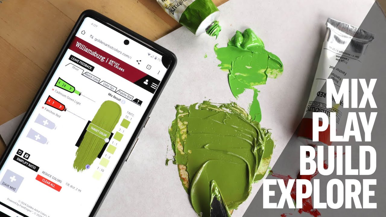 New & Updated Virtual Paint Mixer [now mixing oil colors!]