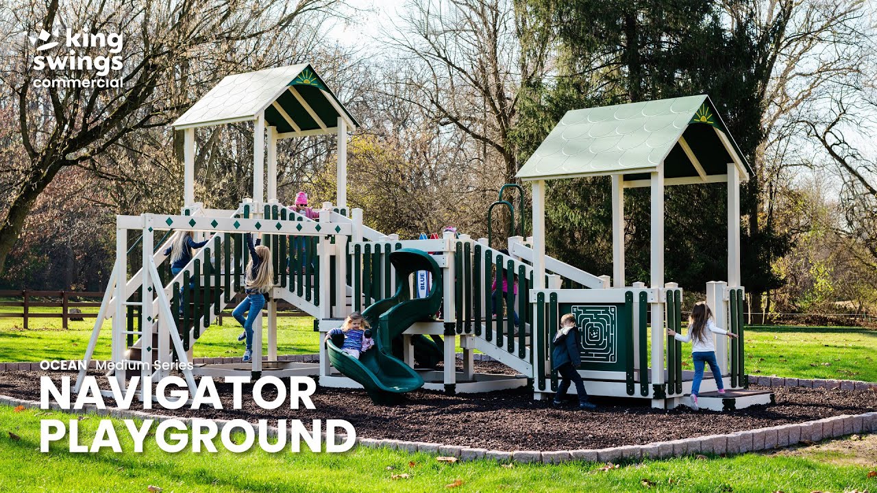 Navigator Medium Commercial Playground   King Swings Commercial