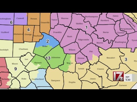 Looking at NC's congressional districts ahead of election day