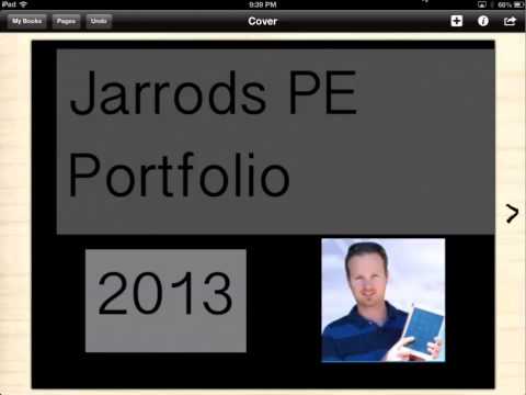 Book Creator iPad App in A PE Classroom