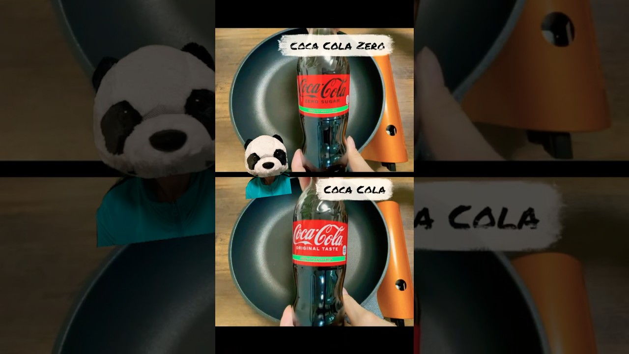 Coca Cola Zero vs Coca Cola #shorts