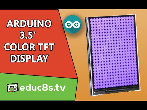 Arduino Tutorial: 3.5" Color TFT display ILI9481 on Arduino Uno and Mega from Banggood.com