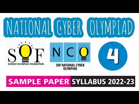 National Cyber Olympiad: Sample Paper 2022-23 Video Lecture ...