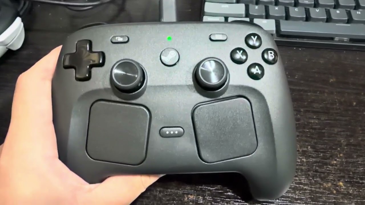 Steam Controller with BAD APPLE