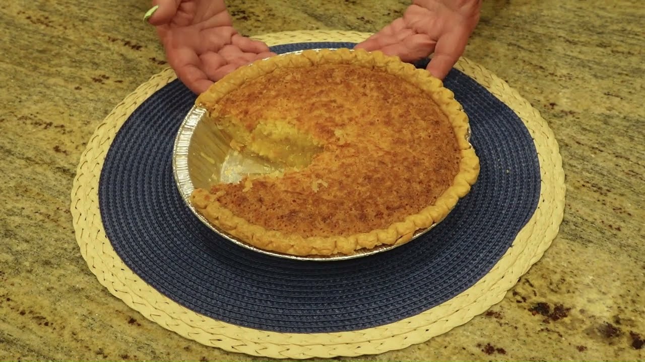 Coconut Chess Pie