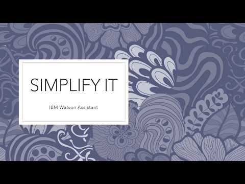 IBM Watson Assistant: Getting Started