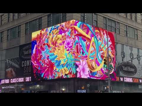 Sean Capone: Molecular Clock II : ZAZ10 Corner, Times Square, NYC | The ...