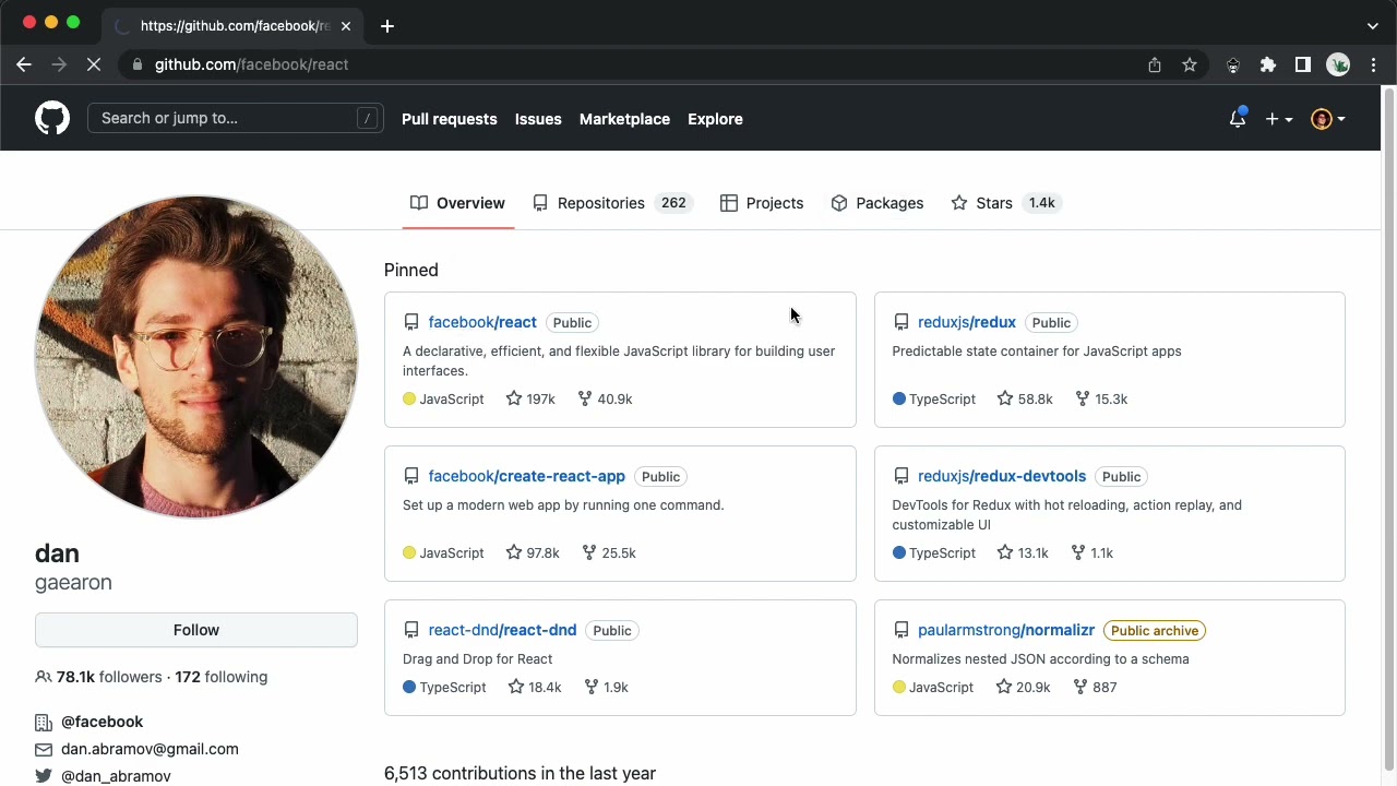 Github Profile Extender - a chrome extension for github users