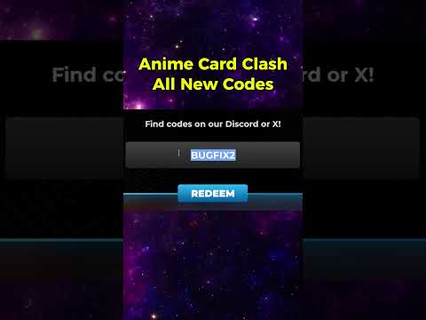 Roblox Anime Card Clash Codes (Update)