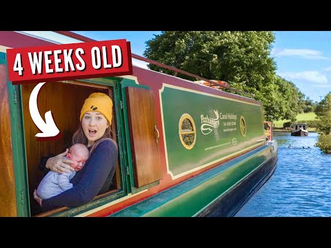 3 Tough Days on a Canal Boat (with a newborn)