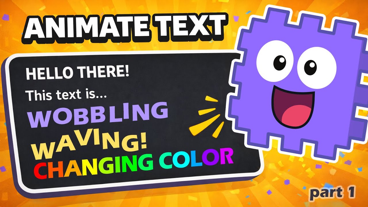 Animate Your Words #1 | Scratch Tutorial
