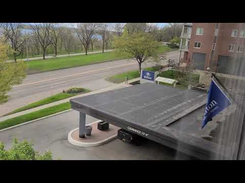 Room Walk Thru Burlington Hilton, Vermont, not 5 star hotel, travel