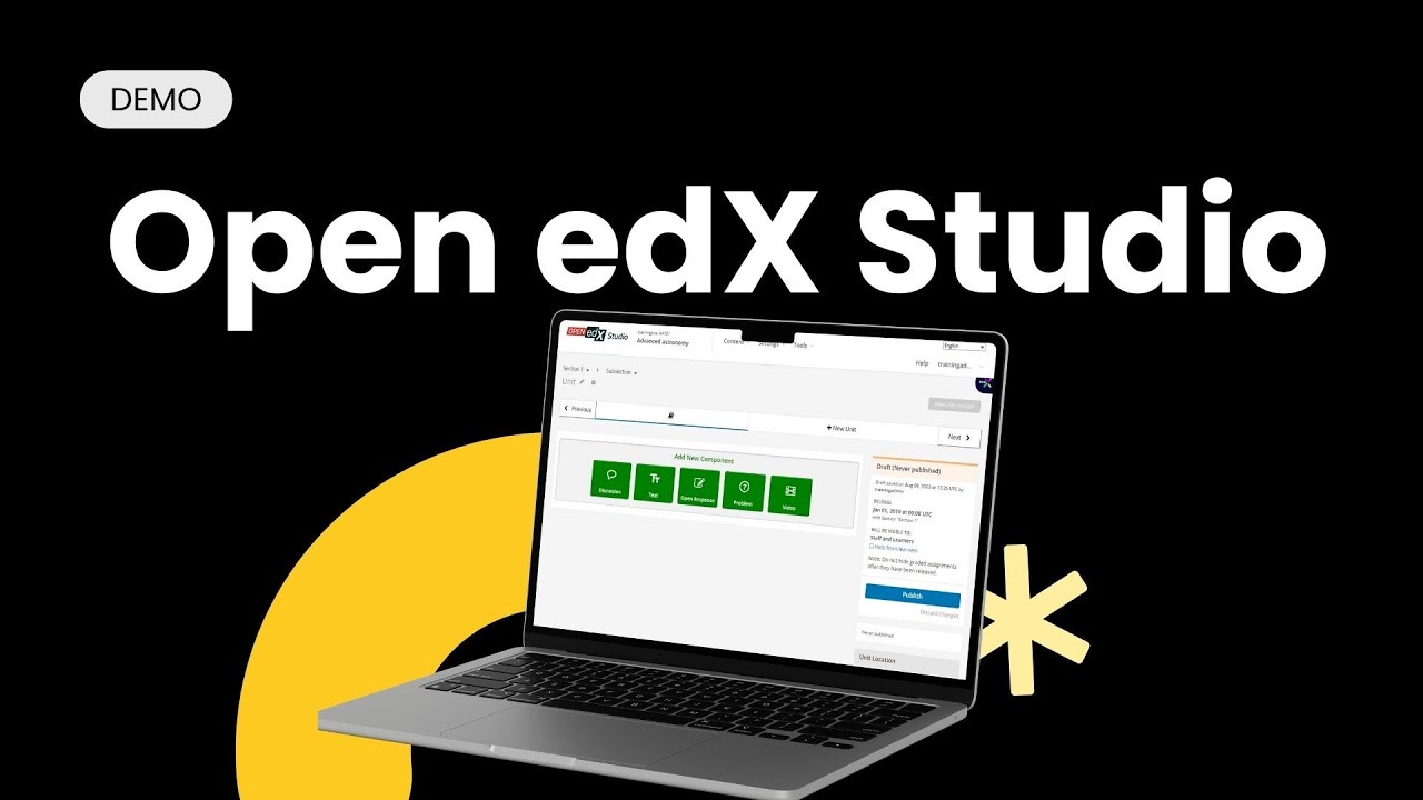 Introduction to Open edX Studio