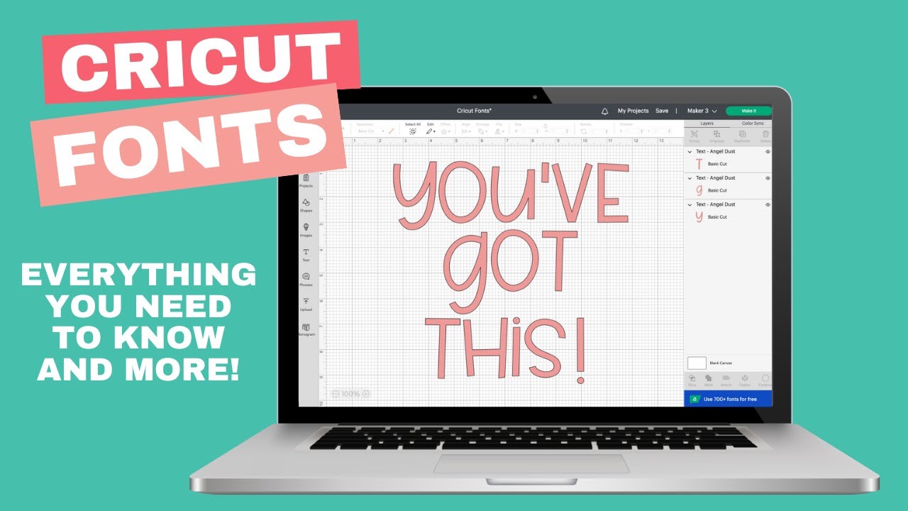 The Ultimate Guide to Cricut Fonts + Text Tools