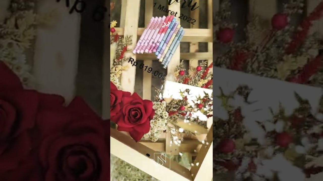 Frame Mahar Pernikahan Rustic Aesthetic Cibinong Bogor - Mahar Bogor Murah Mewah - Mahar Cibinong