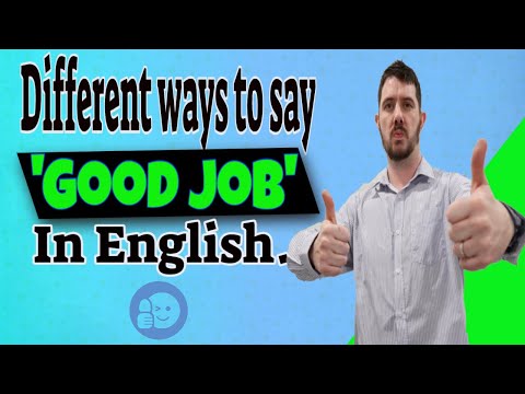Different ways to say 'Good job' 👌 in English |Let's Learn English Together!