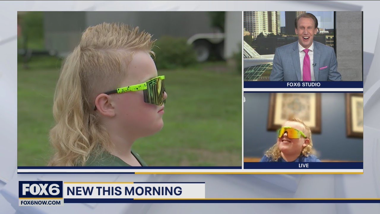 World Mullet Champion Emmitt Bailey shares his experience | FOX6 News Milwaukee
