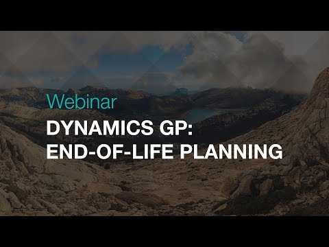 Dynamics GP: End of Life Planning | Sikich