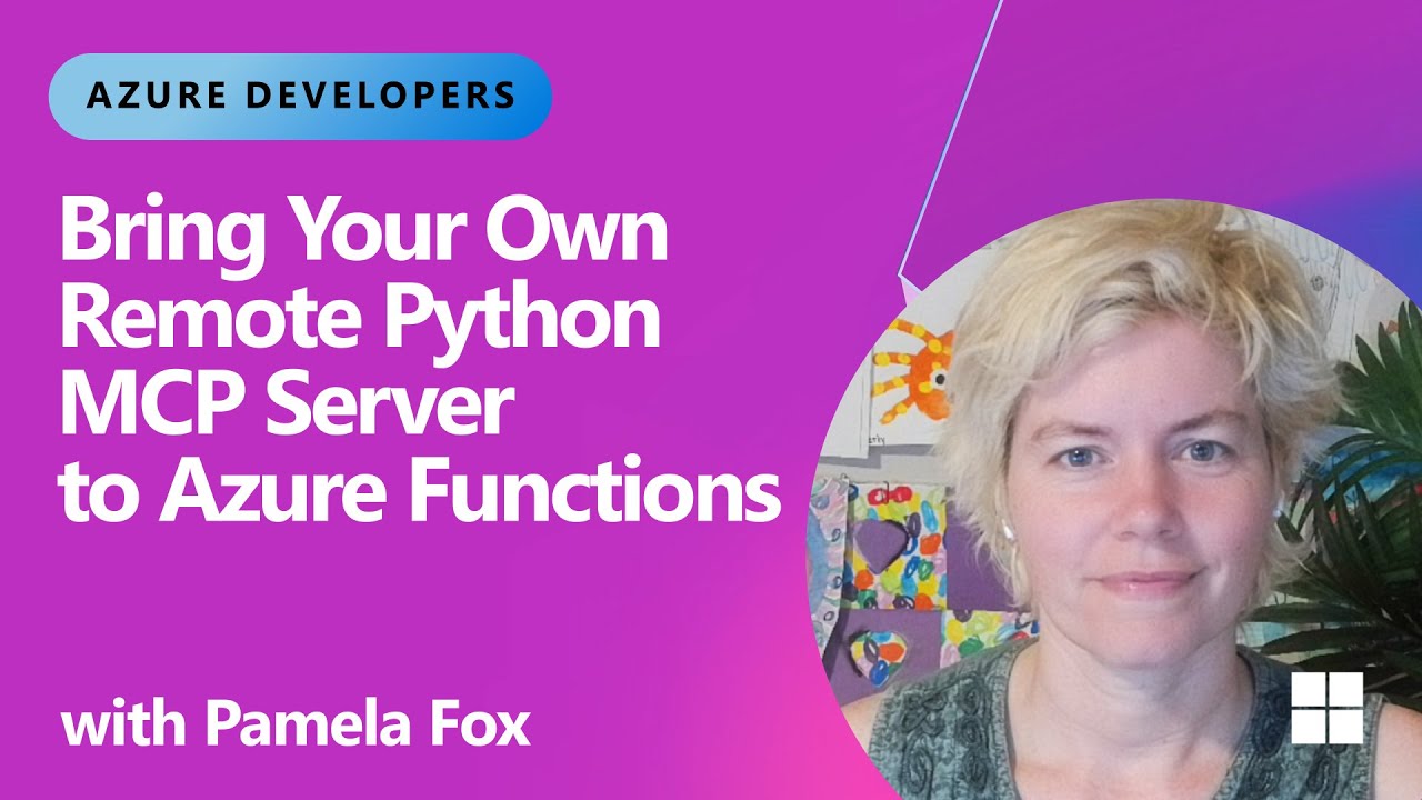 Bring Your Own Remote Python MCP Server to Azure Functions