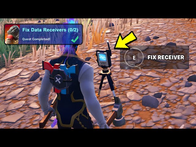Where to fix data receivers in Fortnite