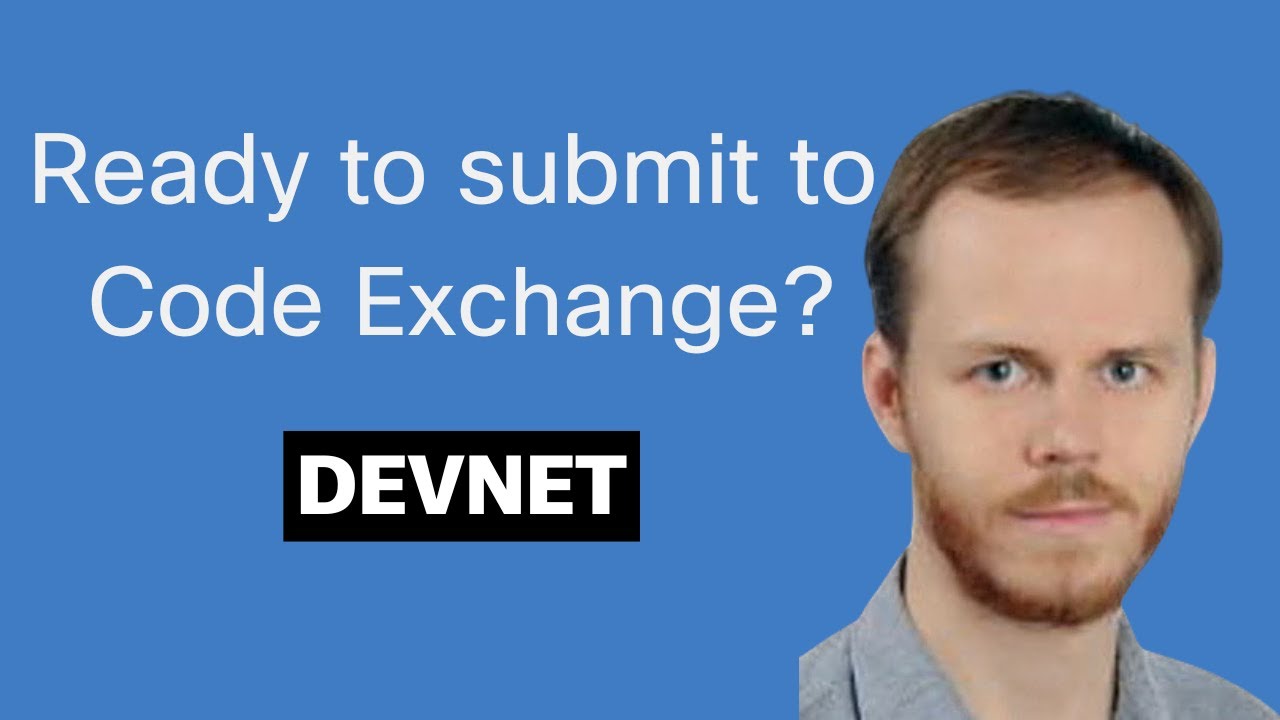 Submitting to the DevNet Code Exchange