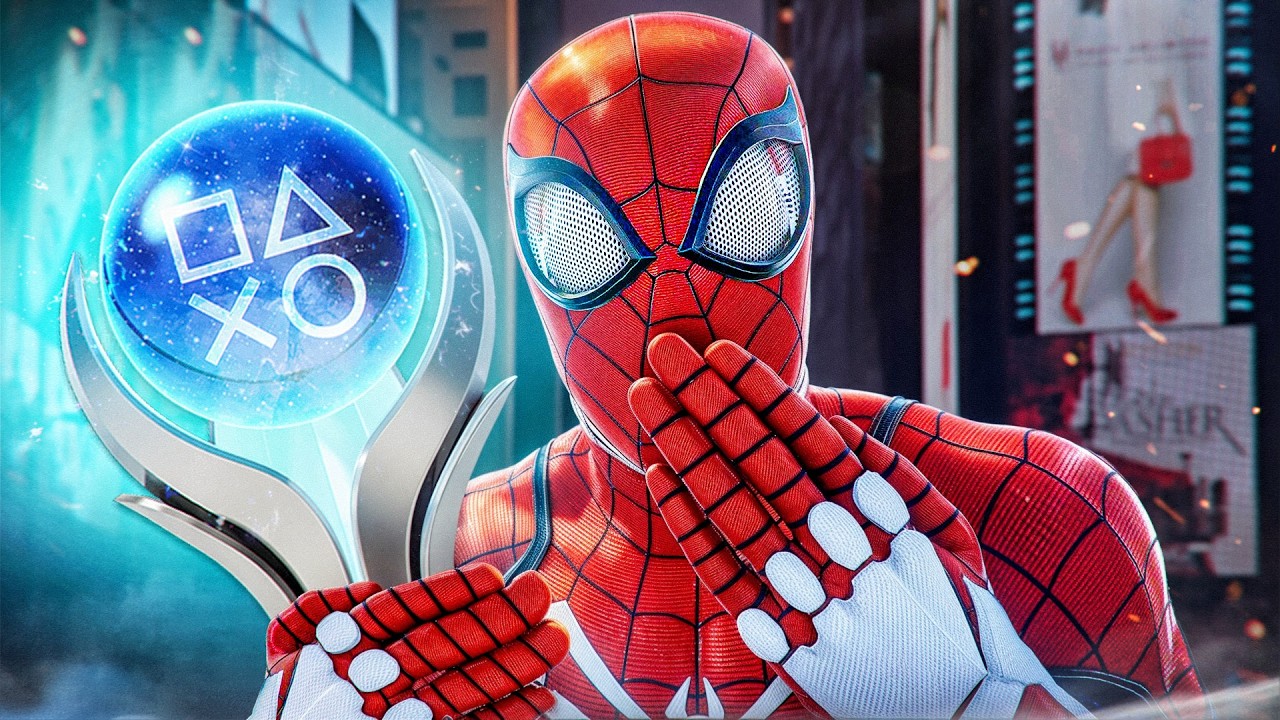 I Got The 100% Platinum Trophy in Marvel's Spider-Man