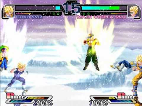 Dragonball Z M.U.G.E.N 2011 PC Gameplay- Goku vs Vegeta + Download Link