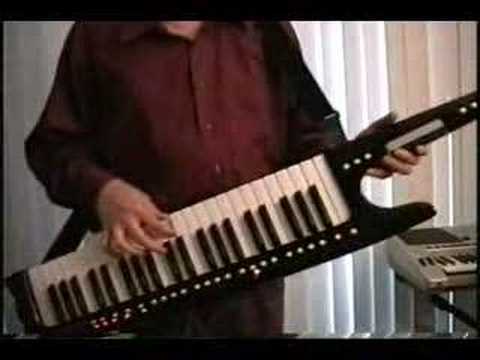 Face-Melting Keytar Jam – Synthtopia