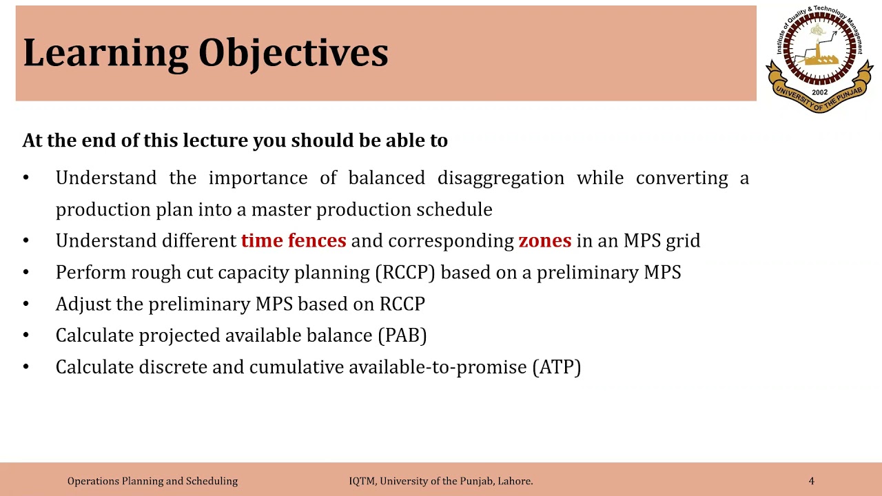 02_02 Master Production Scheduling (MPS)