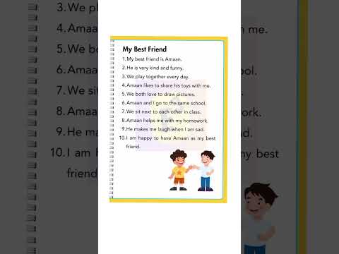 🔴Essay On My Best Friends | My Best Friends Essay | My Best Friend Essay In English