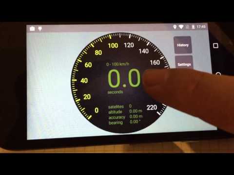 GPS Acceleration ( Android app for measuring car acceleration )